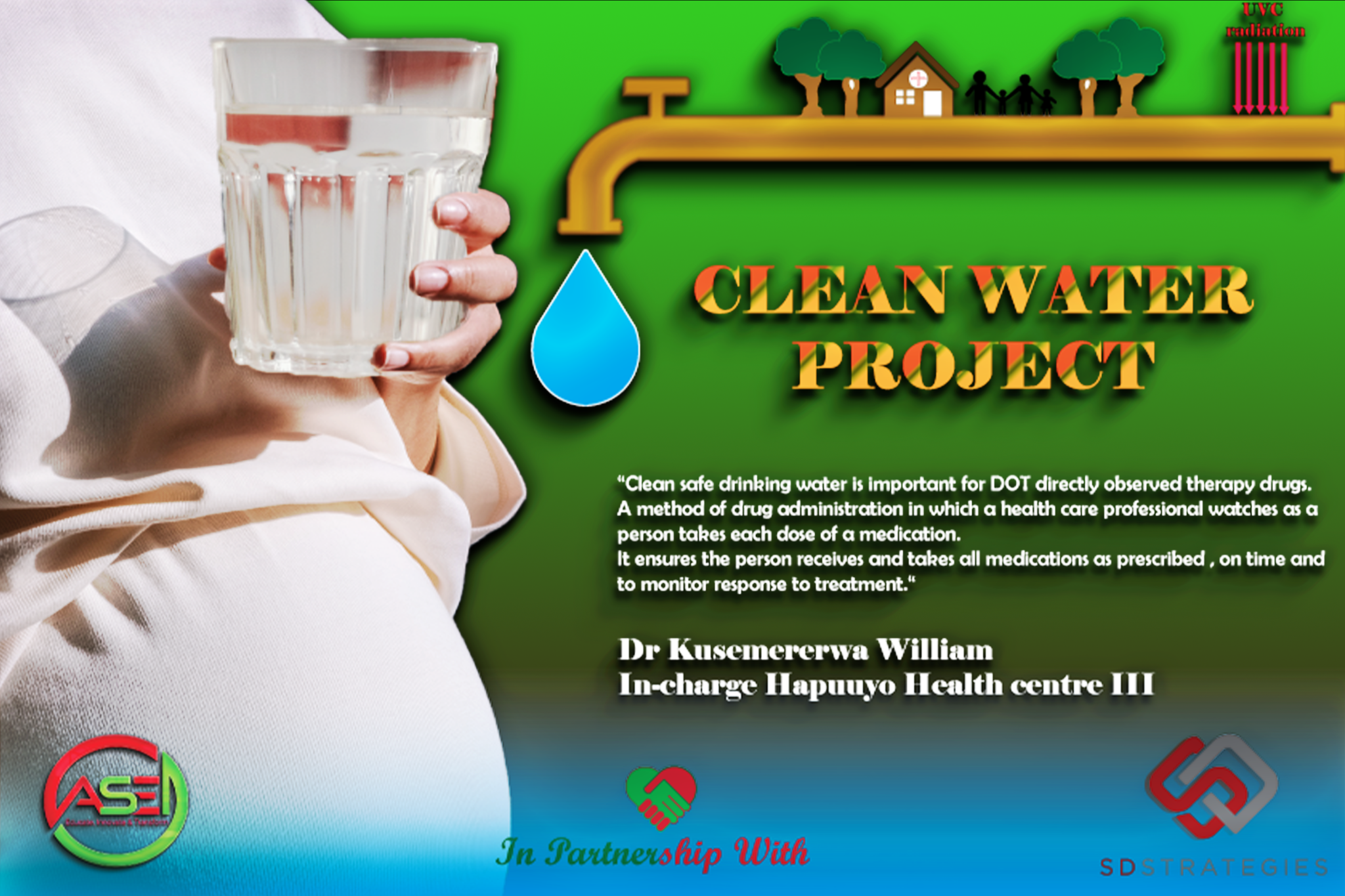 ASEI Installs Solar Water UV-C Disinfection Units at Two Health Care ...
